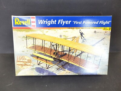 Revell Wright Flyer "First Powered Flight" 1/39 Model Kit 5243 CIB ...