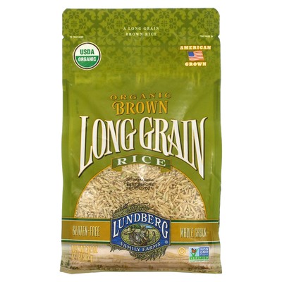 Lundberg, Organic Brown Long Grain Rice, 32 oz (907 g) | eBay