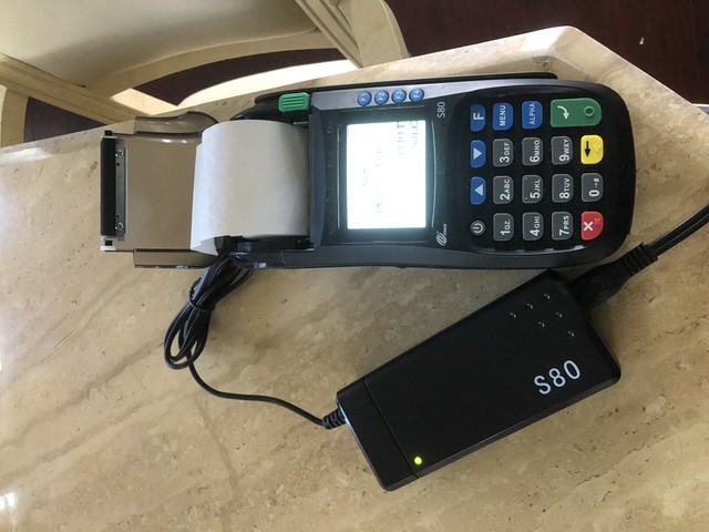 PAX S80 Contactless Credit Card Terminal (S80-M0L-363-02EA) for sale ...