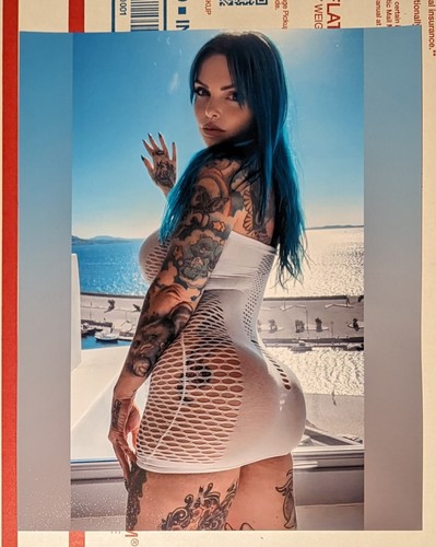 Riae 8x10 Photo Print Sexy Tattoo Model Picture Playboy Pornstar Onlyfans | eBay