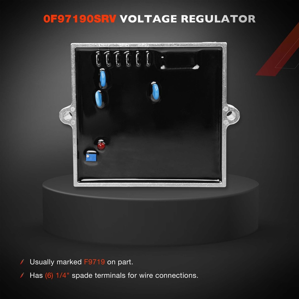 0F97190SRV Potted Voltage Regulator Assembly for Generac 083049 ...