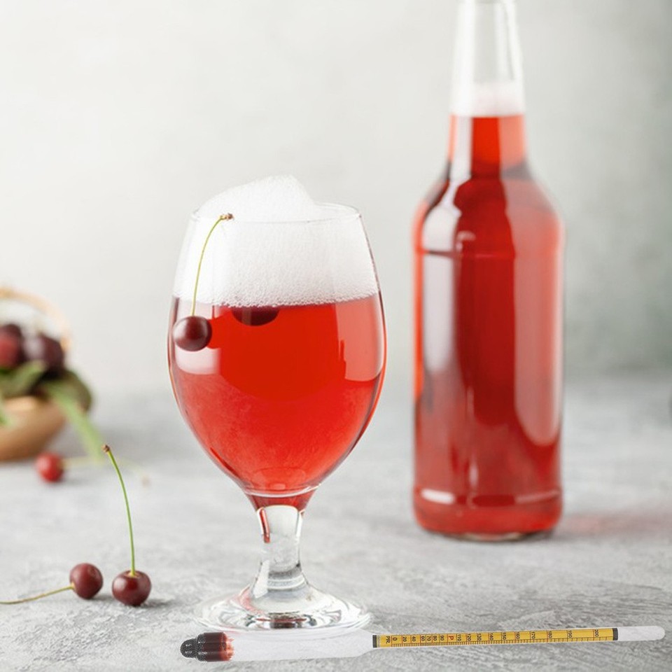 Content Meter High-Precision Hydrometer Alcohol Alcometer for Spirits ...