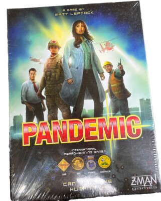 NEW Pandemic Board Game (Base Game) Family Board Game for Adults Kids ...
