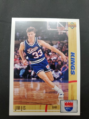 91-92 Upper Deck Basketball Card Jim Les #360 FAST SHIPPING! | eBay