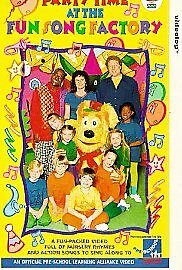 Fun Song Factory 3 - Party Time At The Fun Song Factory (VHS) for sale ...