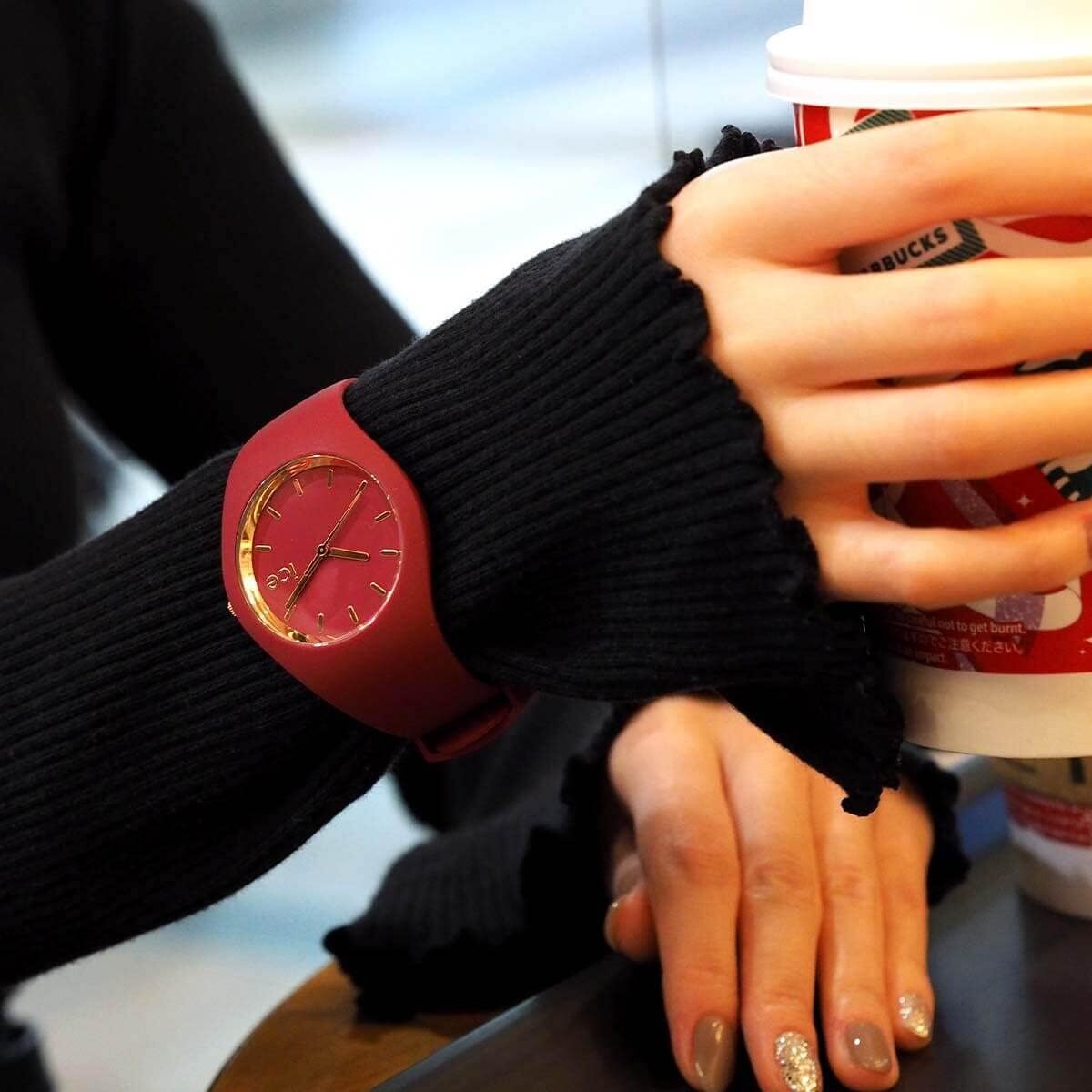 [Ice-Watch] 018647 ICE grace Classy Red Medium 40mm | eBay