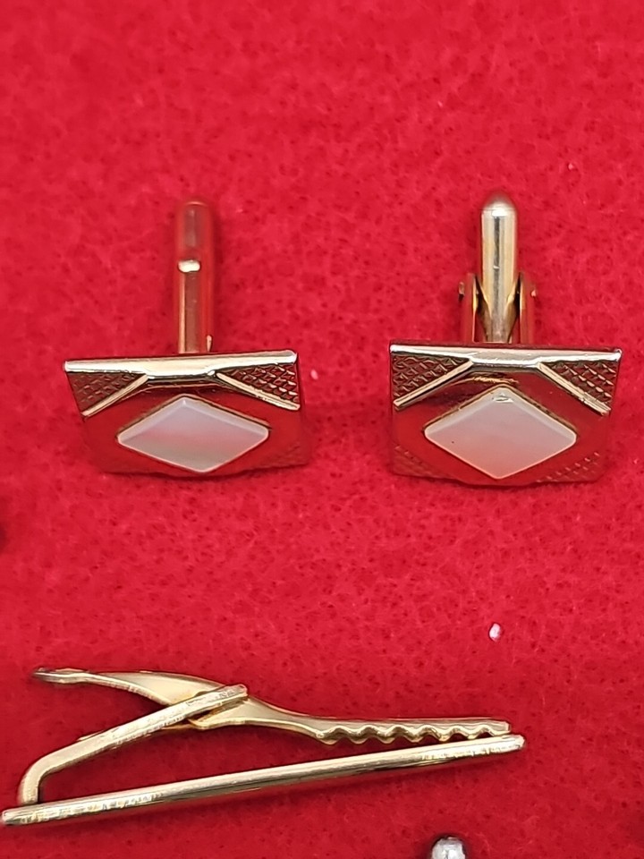 Lot of Vintage Tie Clips Pins - Cufflinks | eBay