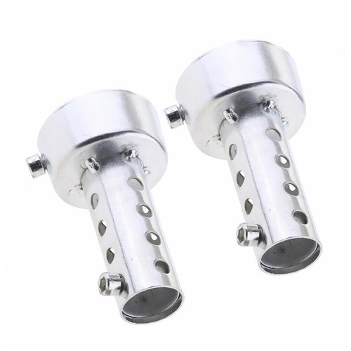 Exhaust Pipe Silencer Muffler Insert Baffle Universal Durable Silver | eBay