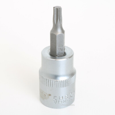 T20 Torx Socket 3/8 Drive Draper Expert Knurled TX-STAR Socket Bit | eBay