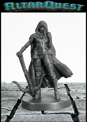 Moon Child Rogue Ranger DnD RPG Fantasy Miniature Altar Quest FLAT-RATE ...