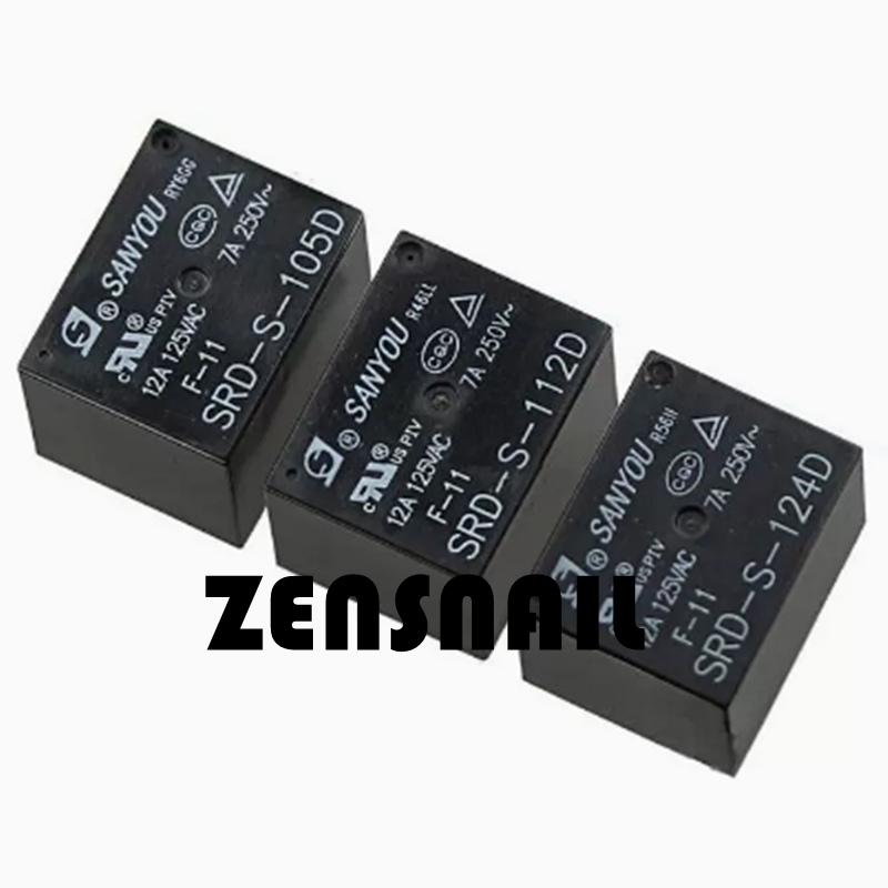 5PCS SRD-S-124D Relay 24V 12A 125VAC 5PINS NEW | eBay