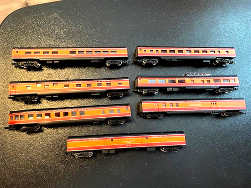 Con Cor Lot of 7 - SOUTHERN PACIFIC Assorted Train Cars - N Scale | eBay