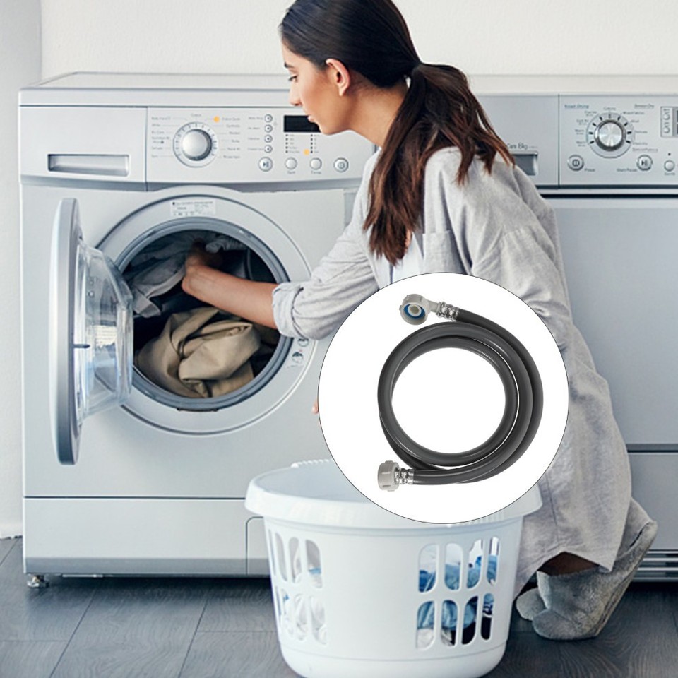 2 Pcs Inlet Hose for Portable Washer Plastic Washing Machine Connector ...