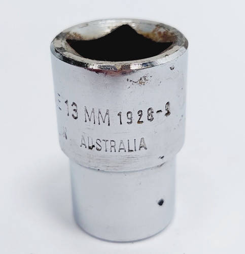 Vintage Sidchrome Socket 13mm Metric 1/2" drive 12 point Tool 1928-9 ...