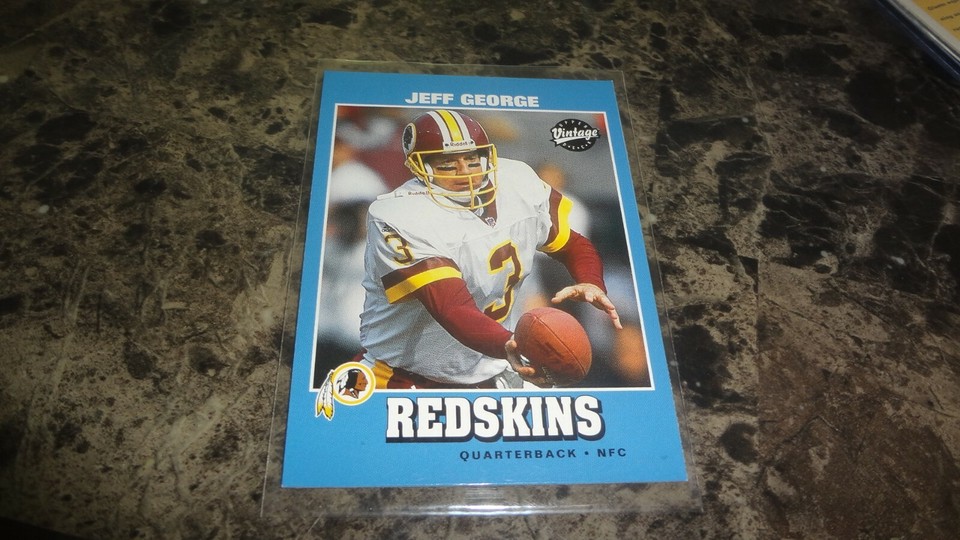 2001 UPPER DECK VINTAGE #176 JEFF GEORGE FOOTBALL CARD | eBay