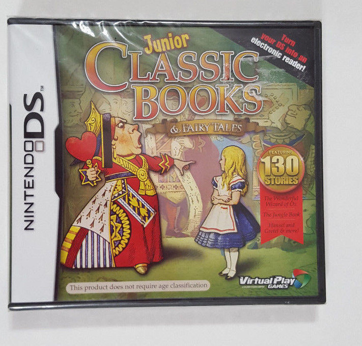 New Junior Classic Books & Fairy Tales Nintendo DS Game Sealed ...