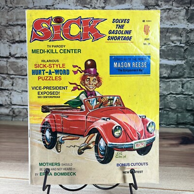 Sick Magazine Issue #98 June 1974 | eBay
