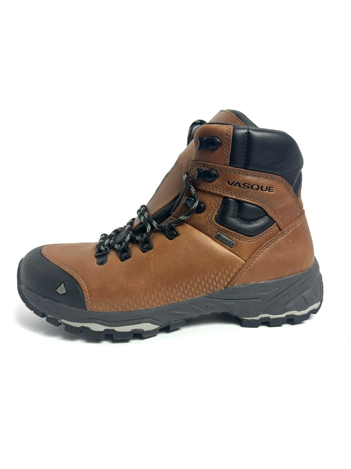 Vasque Mens St Elias FG GTX Hiking Boot Cognac Size 8.5 M for sale ...