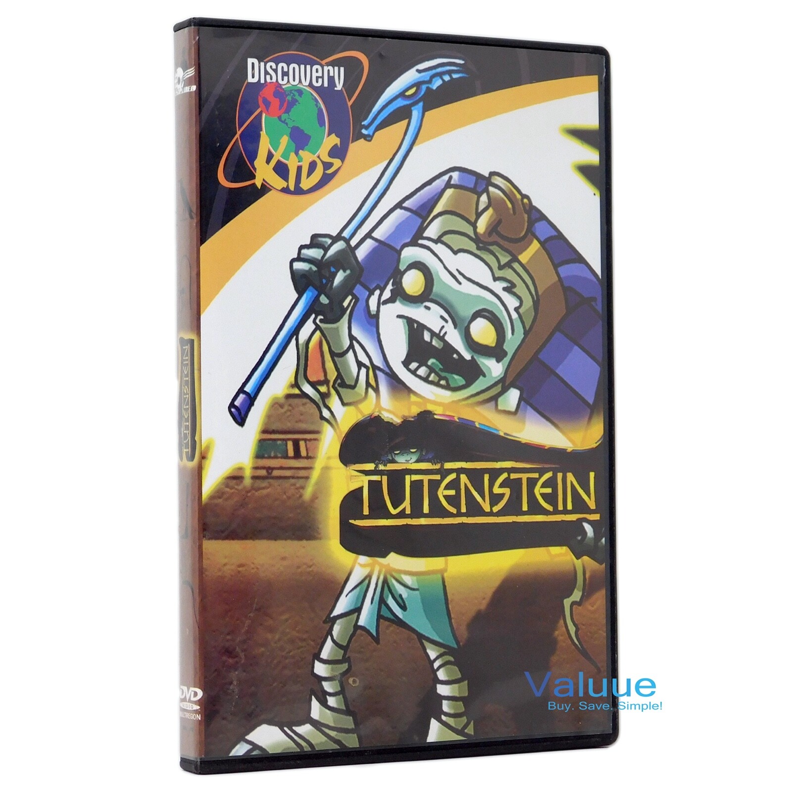 Tutenstein DVD TV Series 2003 Discovery Kids Spanish Artwork Cover ...
