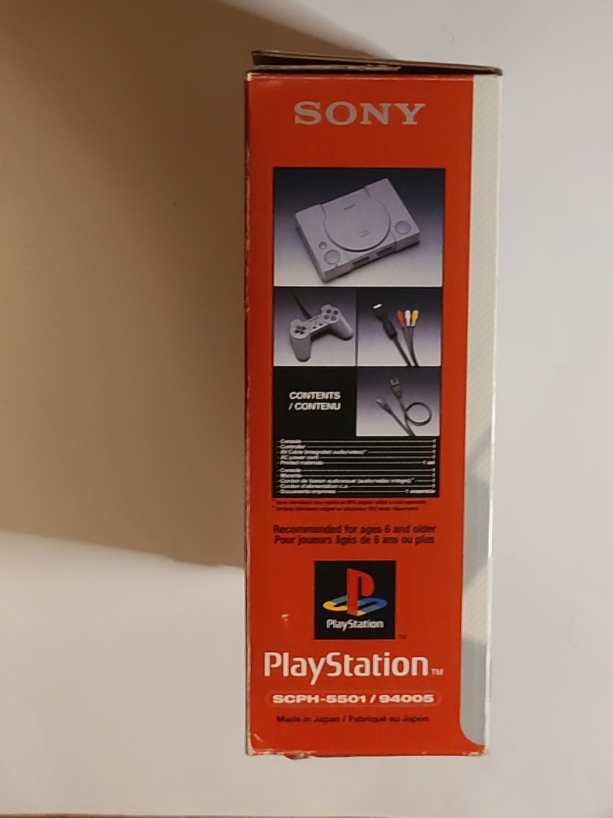 Sony PlayStation 1 Launch Edition Home Console - Gray for sale online ...