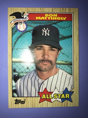 Don mattingly All Star #606 Topps New York yankees vg | eBay