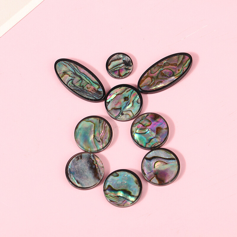 9Pcs/Set Abalone Shell Saxophone Key Musical Button Wind Instrument ...