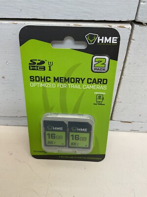 HME SDHC 16gb Memory Card 2-pack - NEW Factory Sealed - HME-16GB2PK | eBay