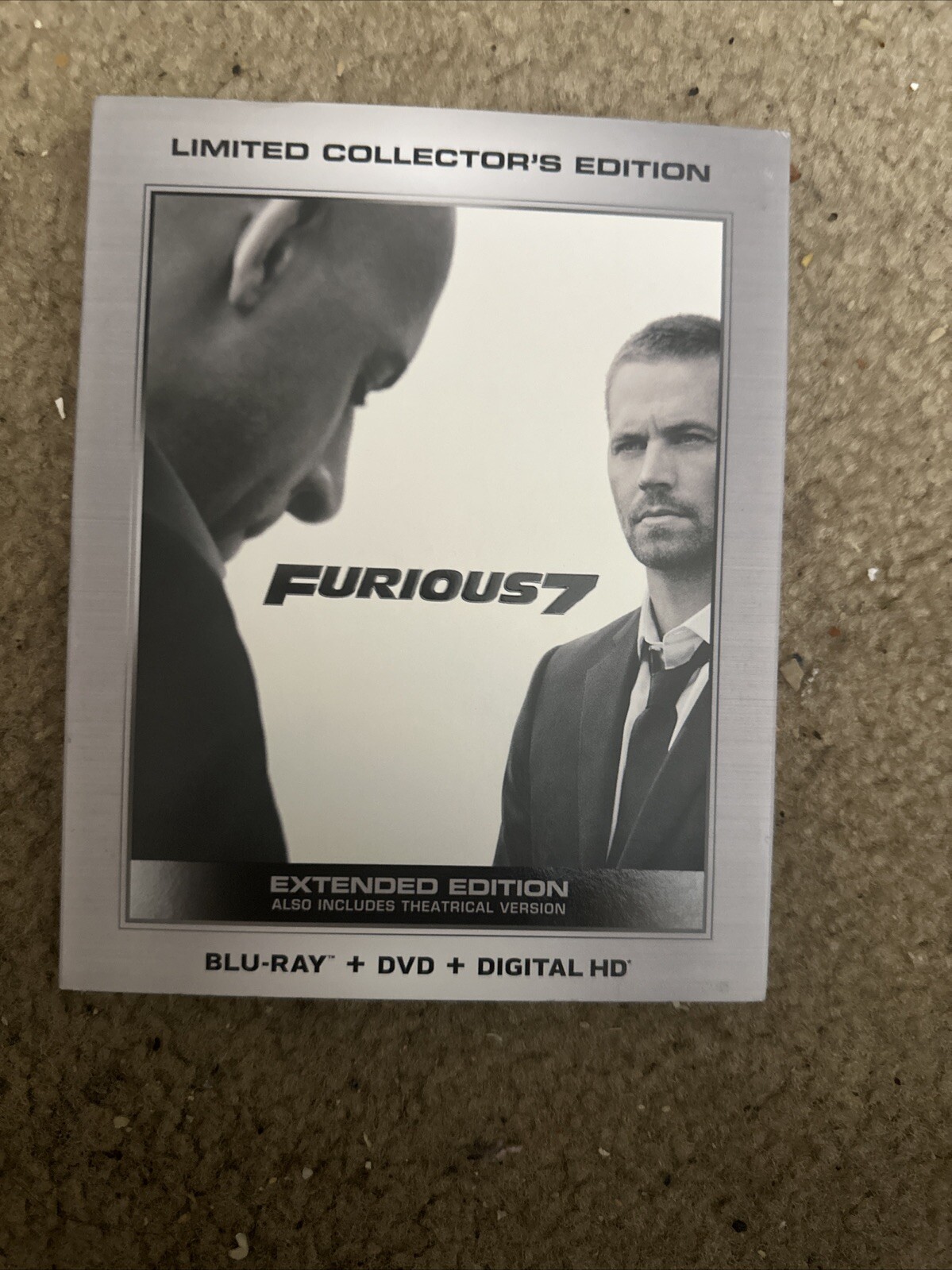 Furious 7 (Blu-ray + DVD + DIGITAL HD) Limited Collector's Edition ...