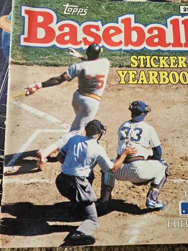 1984 Topps Baseball Sticker Album | eBay