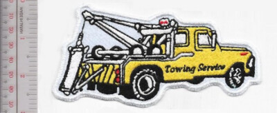 Trucking Towing Service older Towing Truck Patch vel hooks NO TARIFF | eBay