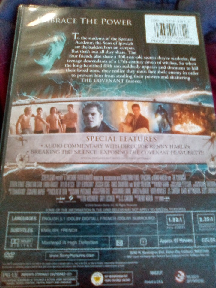 The Covenant (DVD, 2006) 43396166622| eBay