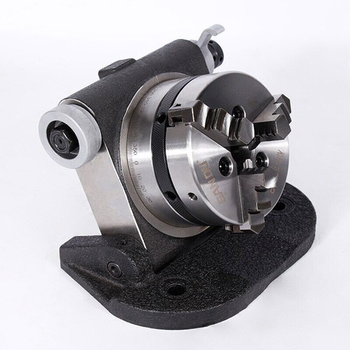 Universal Indexing Head 4 Inch Vertical Horizontal Indexing Plate Slope ...