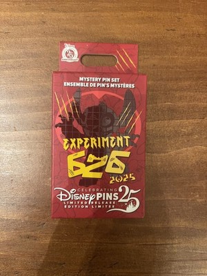 Authentic Disney Pin Stitch Experiment 626 Day Mystery Box Sealed 2 ...