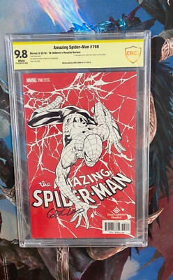 the amazing spiderman #798 cbcs 9.8 signed by Greg Land | eBay