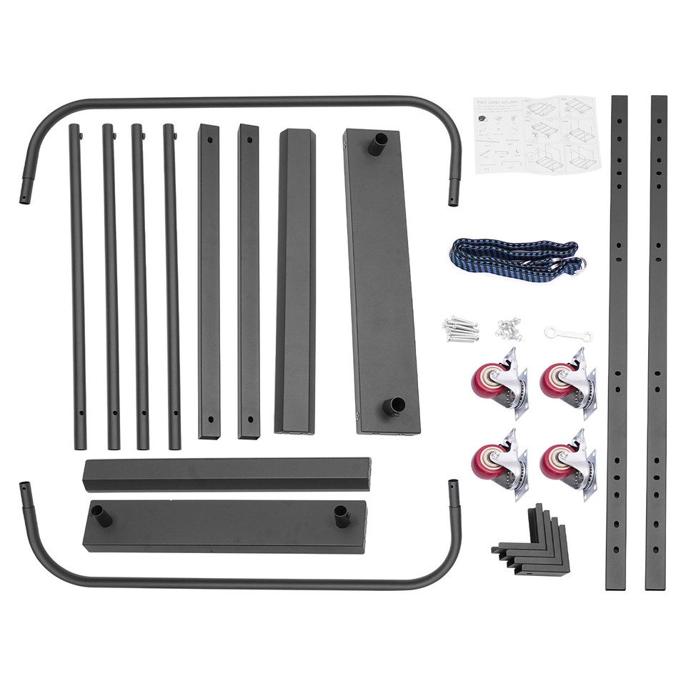 Folding Chair Rack Dolly Cart Table Storage Rack Desk Chairs Cart ...