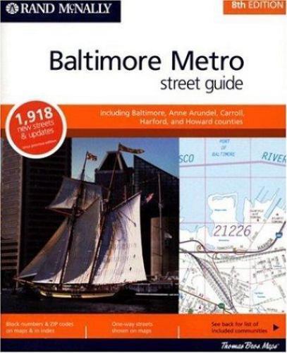 Rand McNally 8th Edition Baltimore Metro street guide including ...