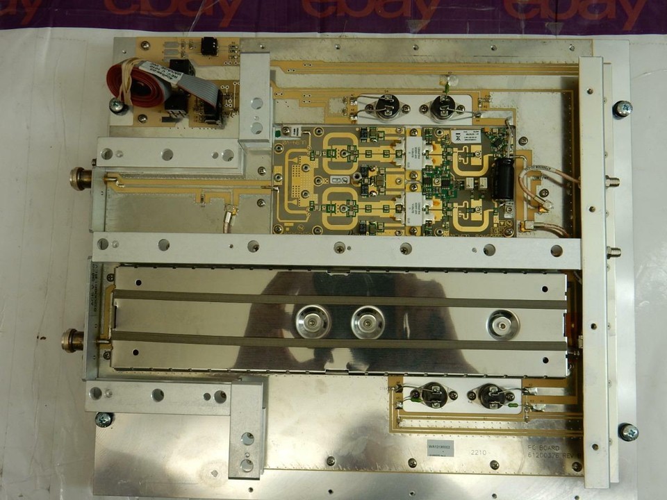 Thomson Thales UHF RF Linear Amplifier 150 Watt Class AB 32 VDC 14dB ...