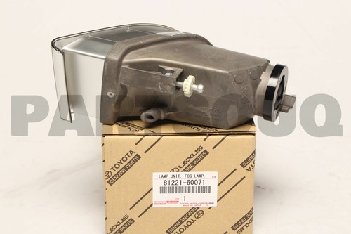 8121160151 Genuine Toyota LAMP UNIT, FOG LAMP, RH 81211-60151 | eBay