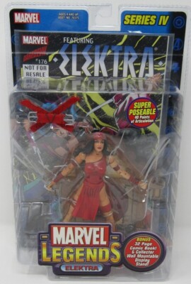 Marvel Legends Series 4 Elektra Action Figure Toybiz 2003 | eBay