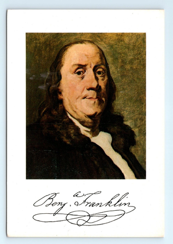 1780 Portrait Painting Benjamin Franklin by Joseph Siffred Duplessis ...