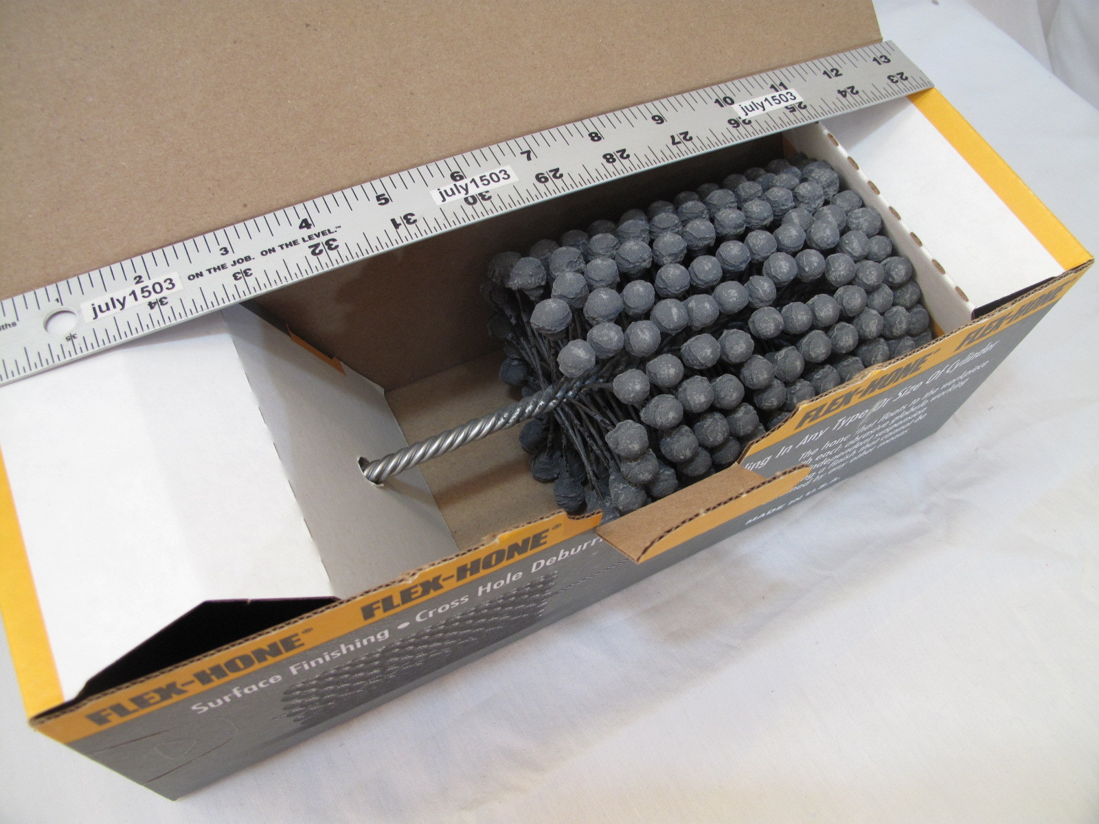 (1) NEW 4" 320 grit Flexible Cylinder Hone Bore Diameter Ball Engine ...