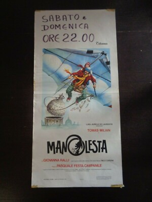 locandina MANOLESTA (1981) T.MILIAN G.RALLI P.CARDINI t. FOTOBUSTA | eBay