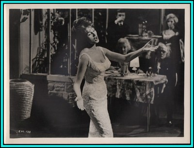 YVONNE ROMAIN in "The Frightened City" - Original Vintage Photo - 1961 ...