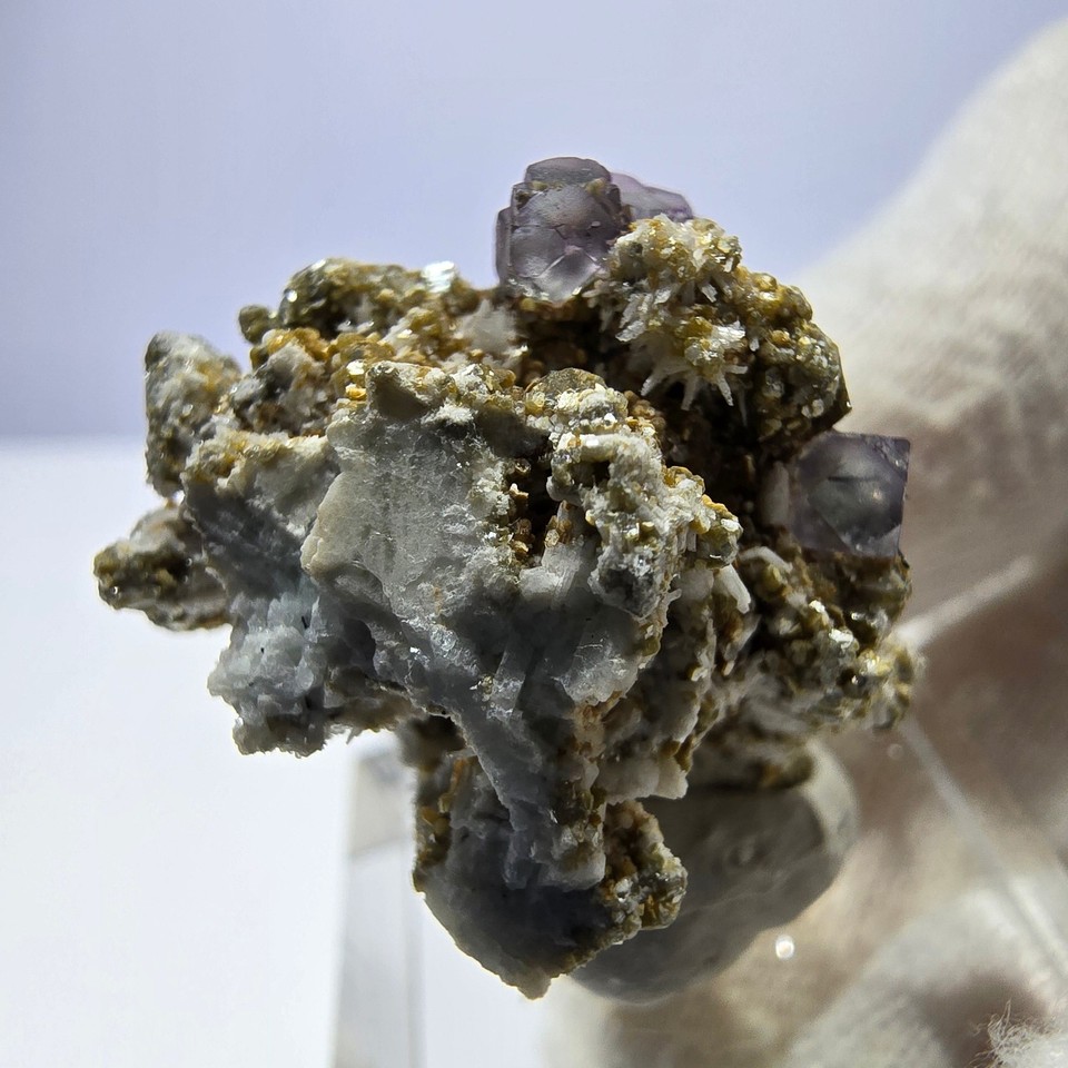 Phantom Fluorite Cube Zonal, Muscovite Specimen Erongo, Namibia 27*25 ...