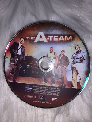 The A-Team (DVD, 2010) DISC ONLY VA3 24543701460| eBay
