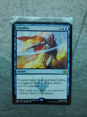 Disallow Aether Revolt Magic MTG Instant CARD 1x (031/184) | eBay