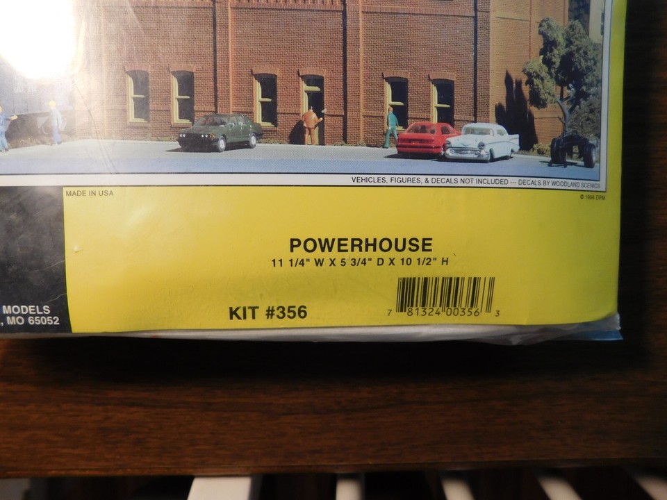 DESIGN PRESERVATION MODELS DPM POWERHOUSE STRUCTURE KIT HO SCALE | eBay