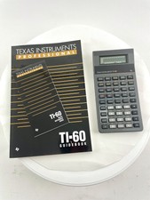 Vintage 1980s Texas Instruments Ti-60 Advanced Scientific Calculator ...