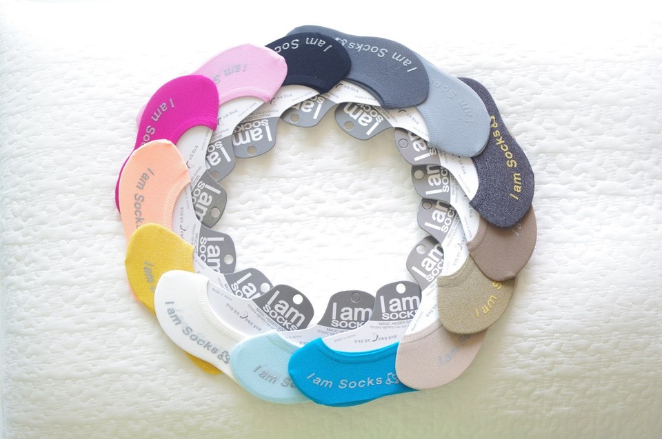 Korean Magic Hidden Socks "I am Socks" for Women & Kids, Child TS030-1 ...