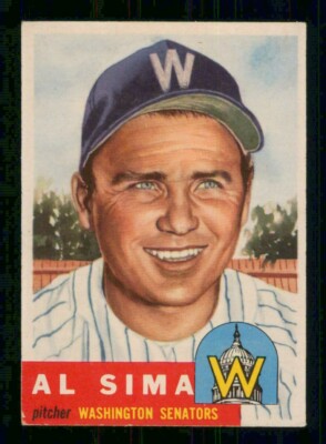 1953 TOPPS # 241 AL SIMA 18558 | eBay